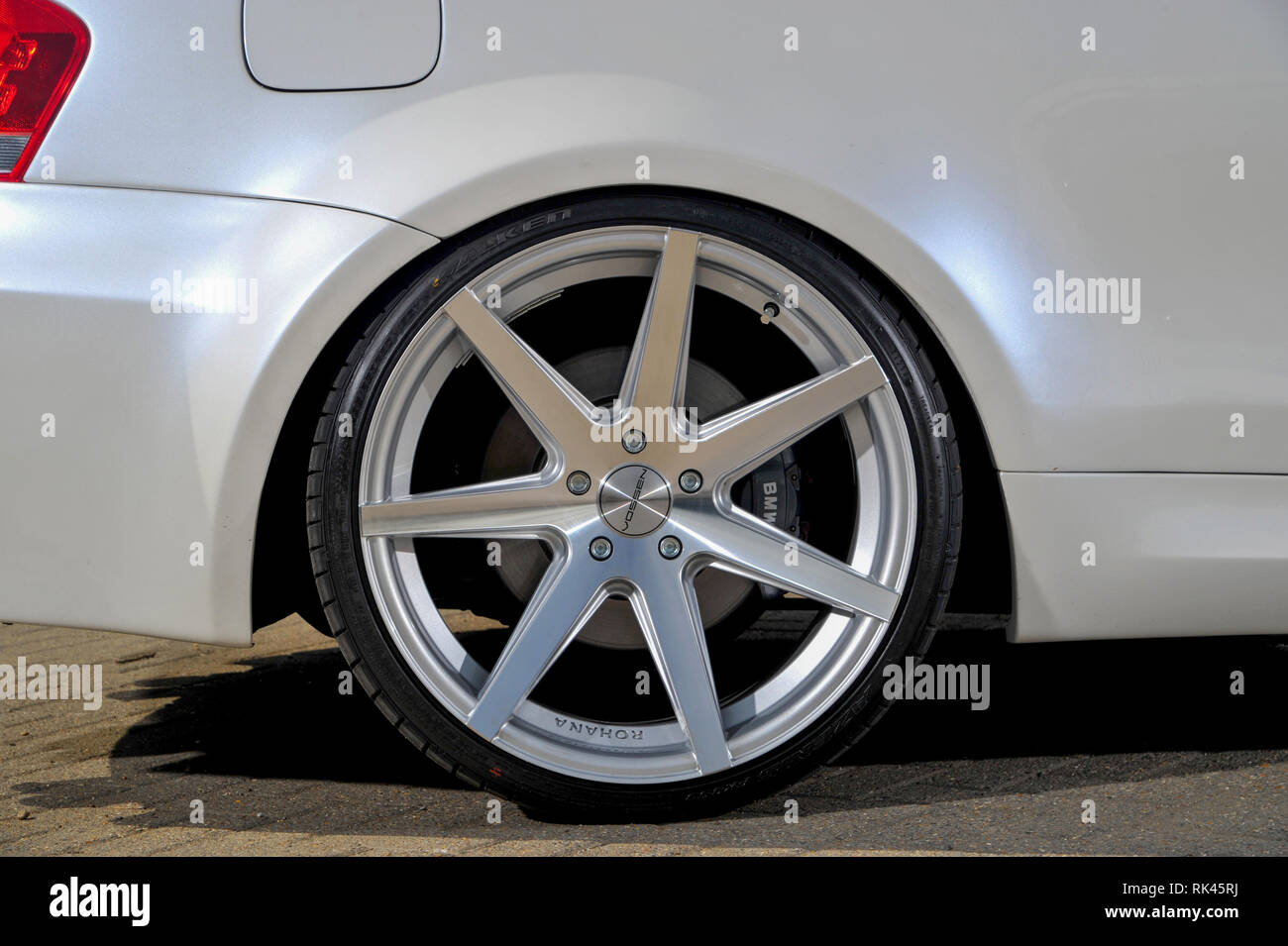 Modified E87 shape BMW 135 1 Series Convertible Stock Photo - Alamy