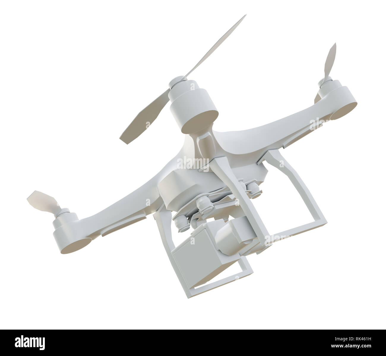 Remote control air drone with action camera Stock Photo - Alamy