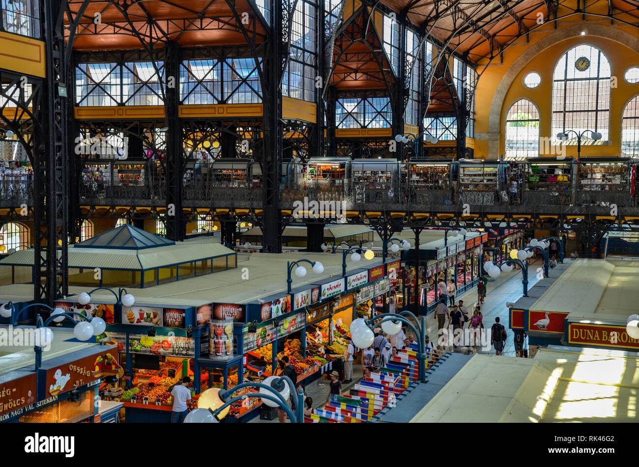 The Market, Budapest Stock Photo - Alamy