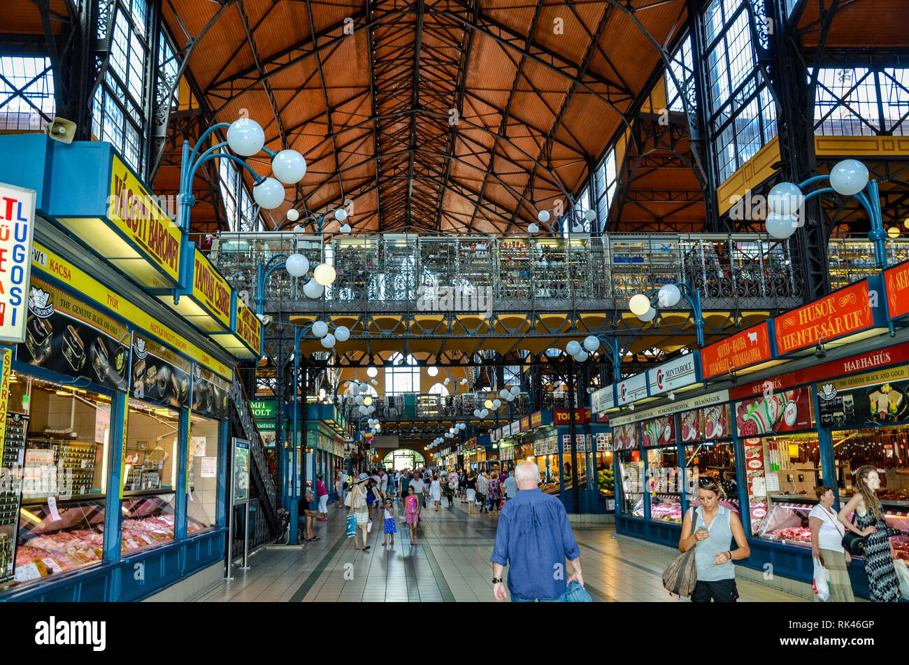 The Market, Budapest Stock Photo - Alamy
