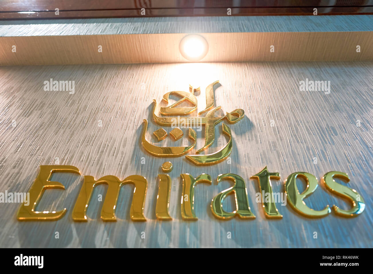 Emirates airlines logo hi-res stock photography and images - Alamy