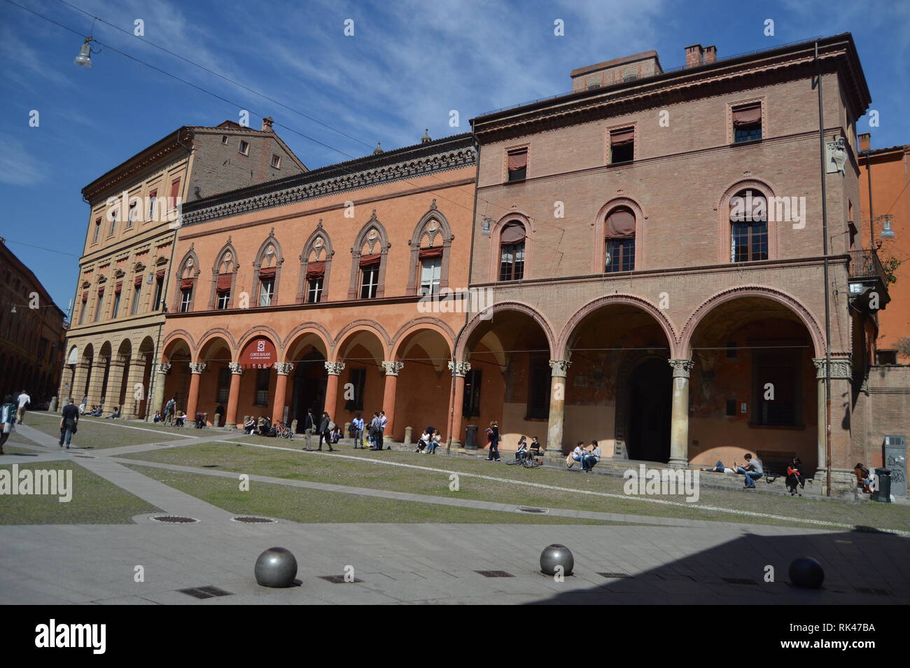 Corte isolani building hi-res stock photography and images - Alamy