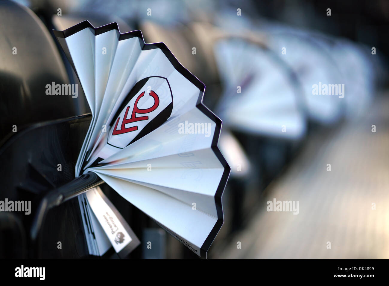 General view of clappers in the stands before the Premier League match ...