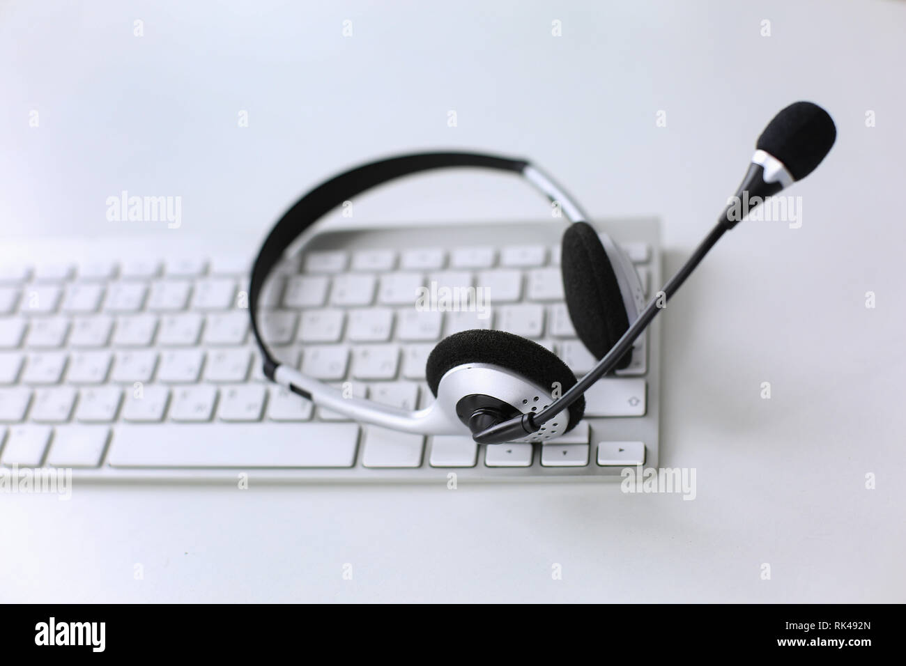 Communication support, call center and customer service help desk. VOIP ...