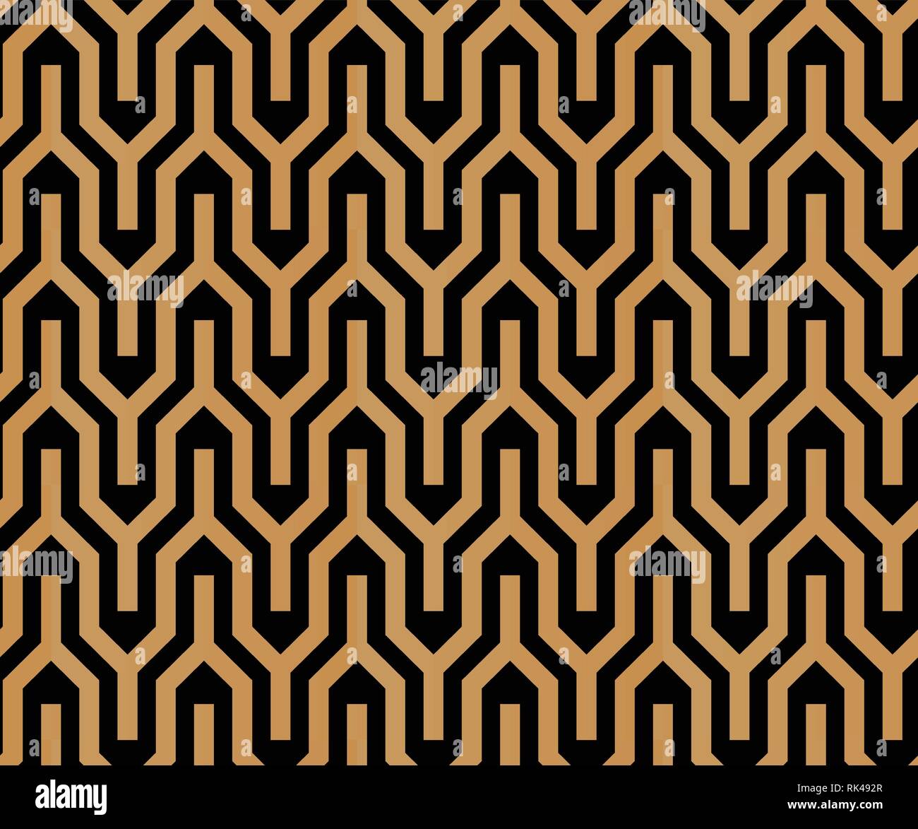 Japanese style golden seamless pattern background image polygon ...
