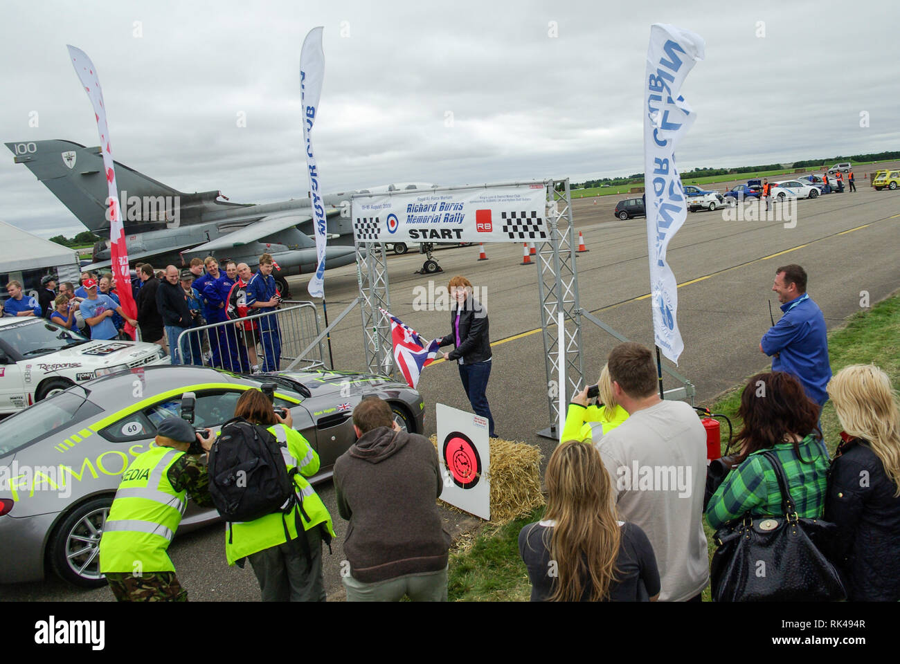 Rally start line hi-res stock photography and images - Alamy