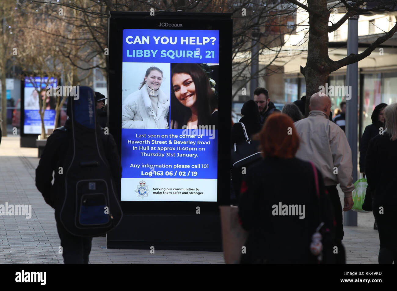 Missing 21 year old student libby squire hi-res stock photography and ...