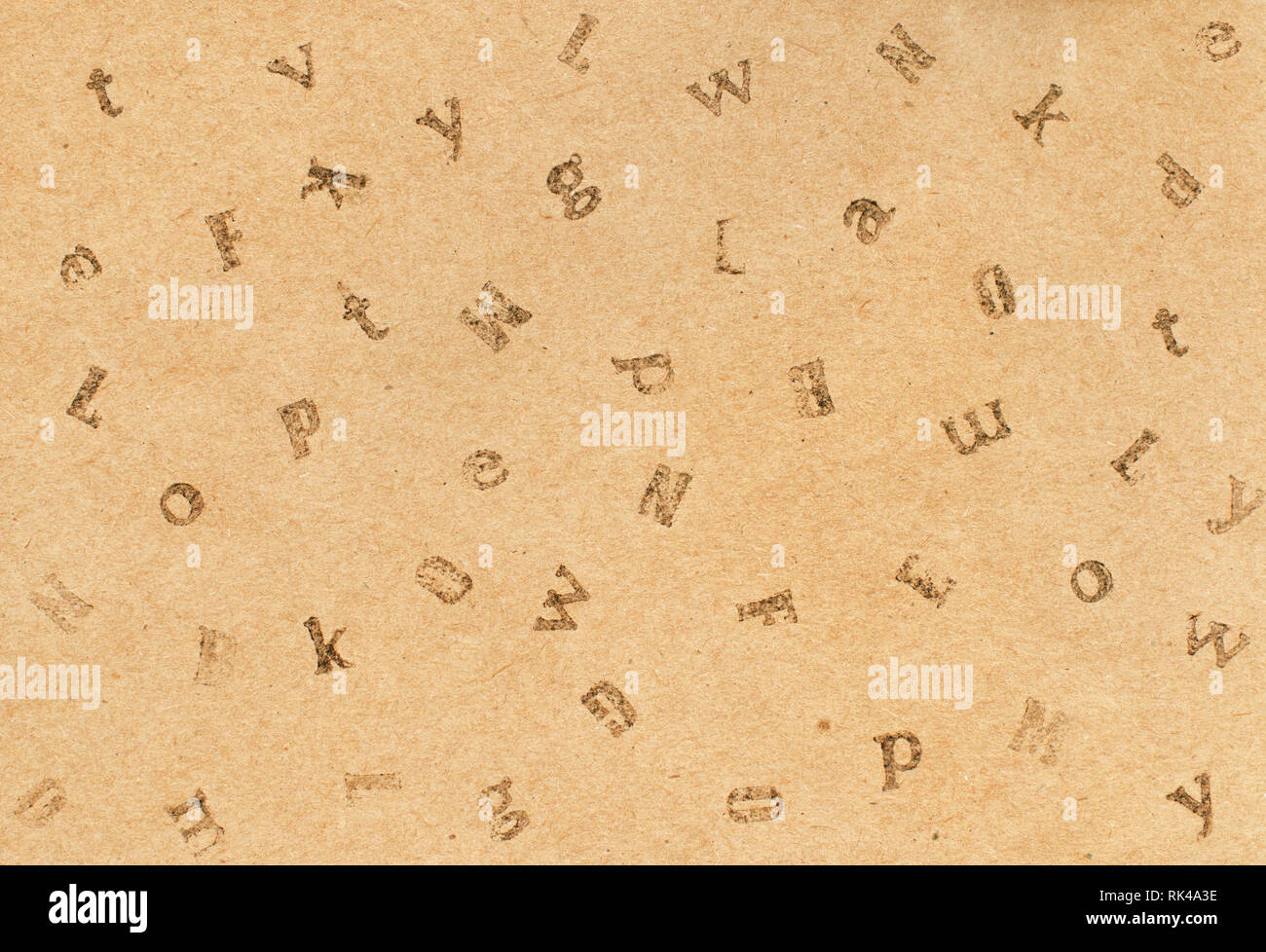 Stamped Letters High Resolution Stock Photography and Images - Alamy