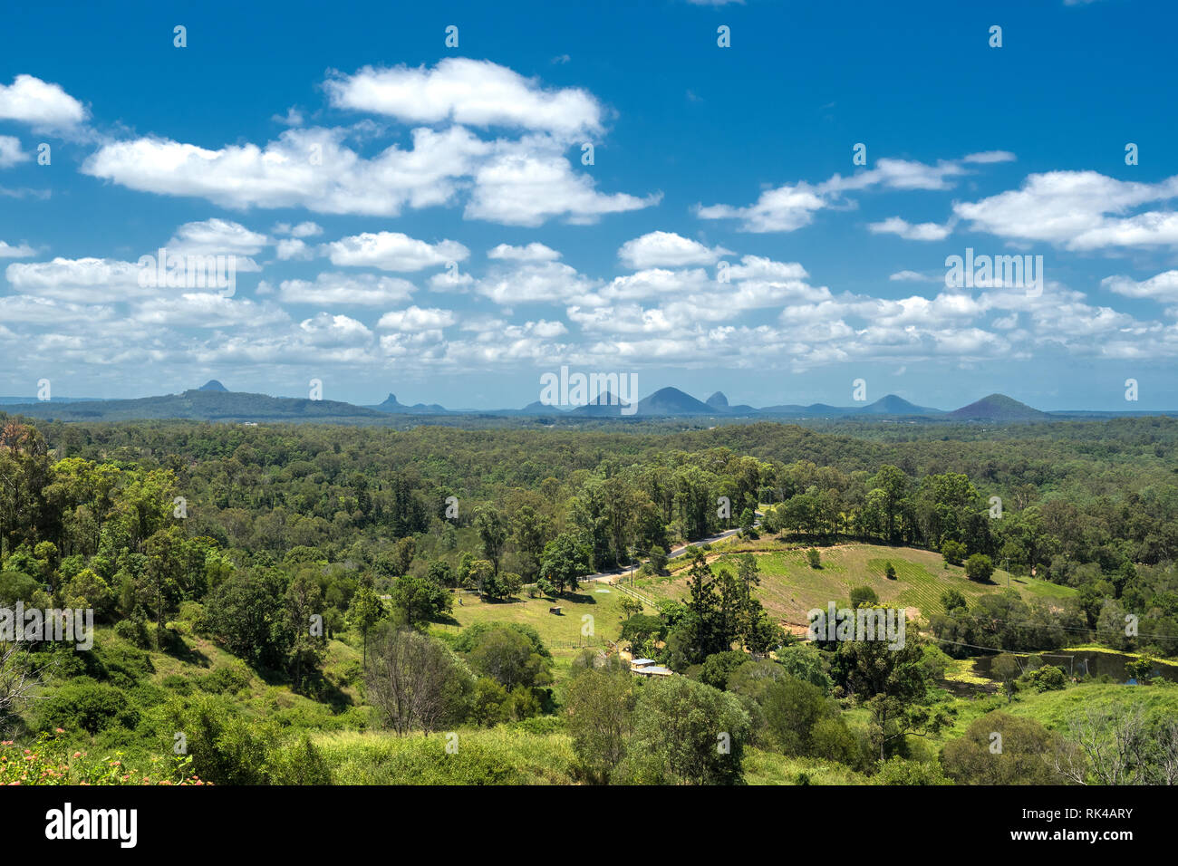 rural scene landscape brisbane queensland australia Stock Photo - Alamy