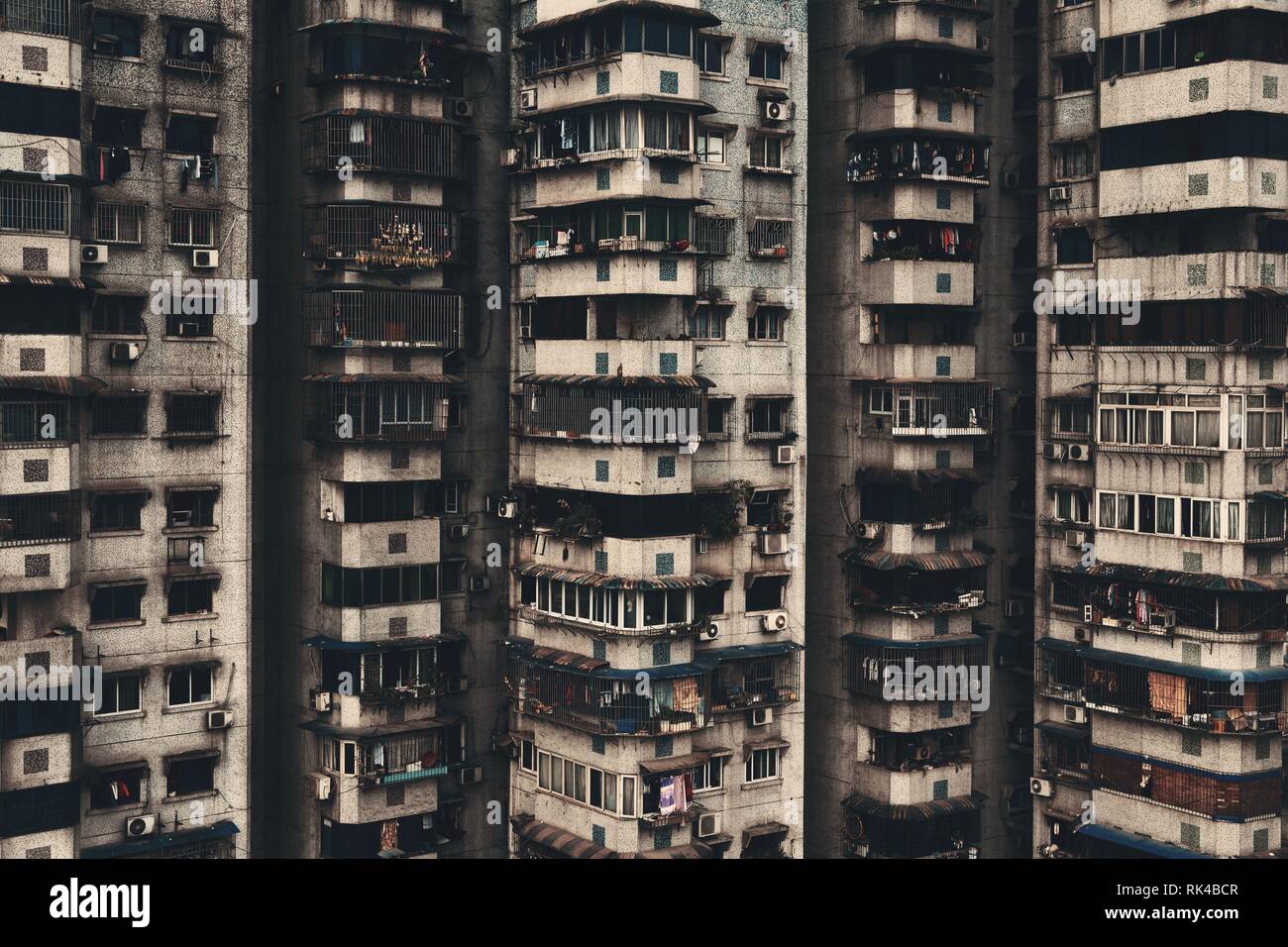 Urban residential buildings in Chongqing China Stock Photo - Alamy