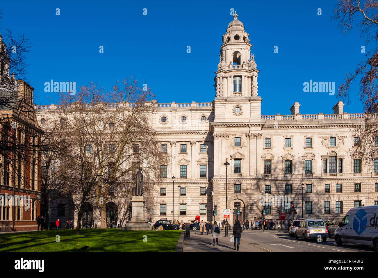 London, England / United Kingdom - 2019/01/28: Government Offices Great ...