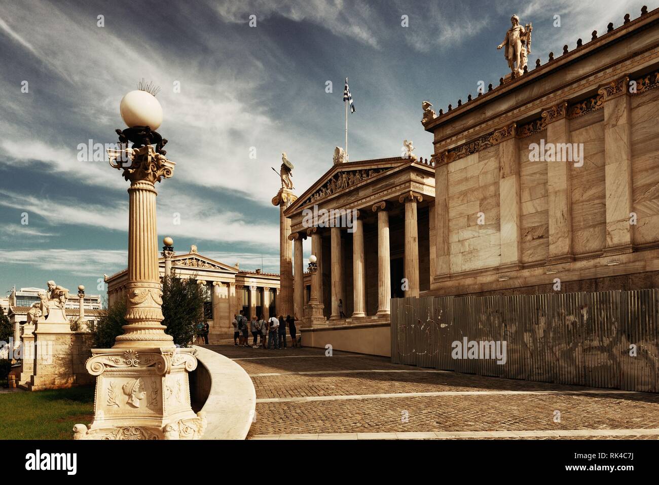 National Academy building in Athens, Greece Stock Photo - Alamy