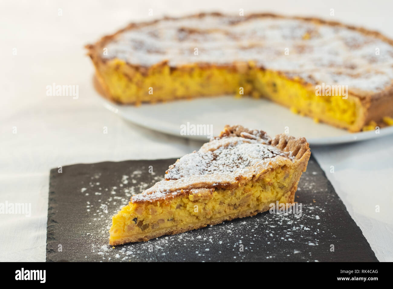 Pastiera italian neapolitan cake naples hi-res stock photography and ...