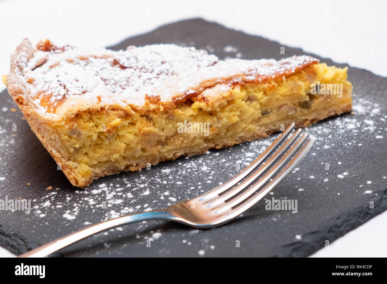 Neapolitan pastiera made with the classic recipe Stock Photo - Alamy