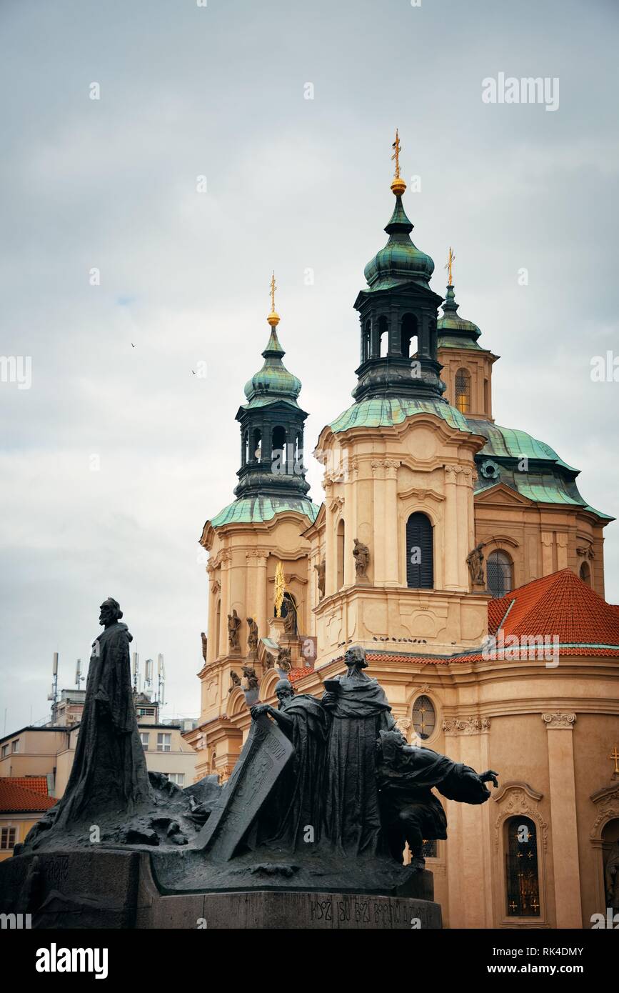 Historical buildings in Old Town Square in Prague Czech Republic Stock ...