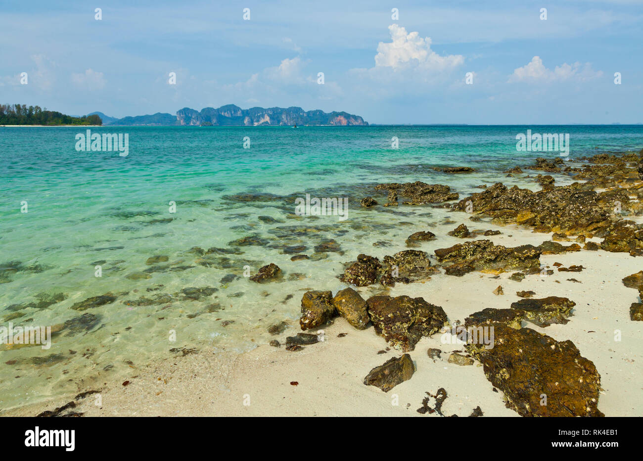 Tup Island. Krabi coast. Krabi province, Andaman Sea, Thailand, Asia ...