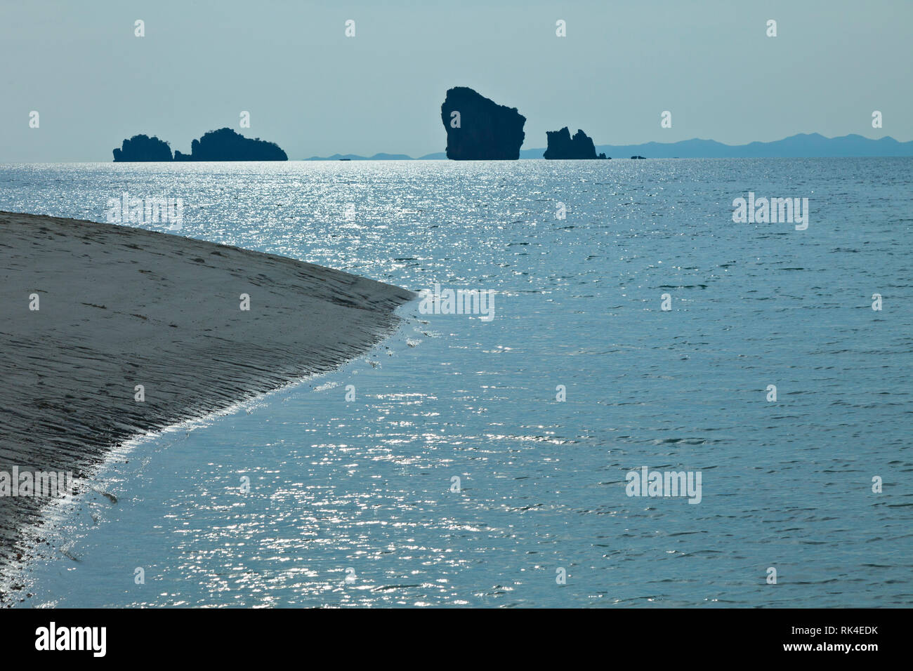 Tup Island. Krabi coast. Krabi province, Andaman Sea, Thailand, Asia ...