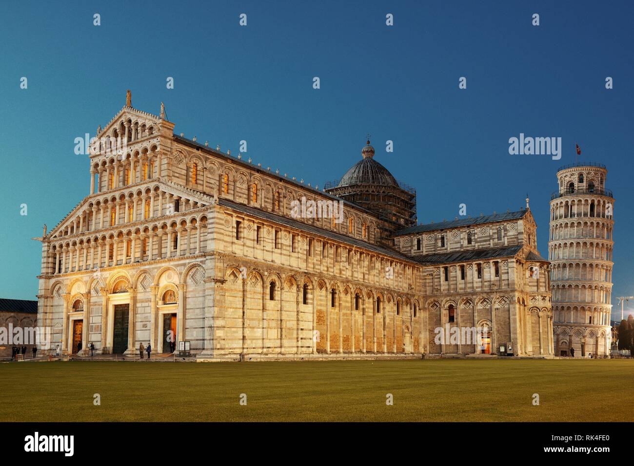 Pisa cityscape with architecture in Italy Stock Photo - Alamy