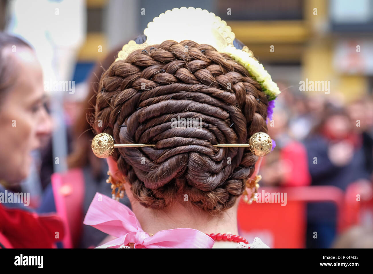 Las fallas hairstyle hi-res stock photography and images - Alamy