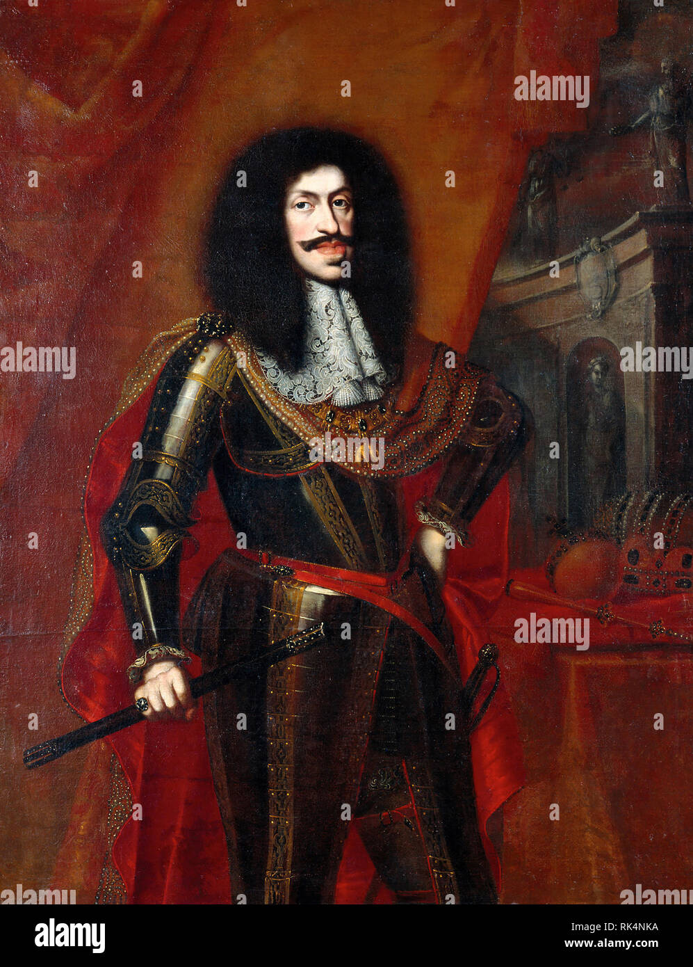 LEOPOLD 1, Holy Roman Emperor (1640-1705) painted by Benjamin von Block ...