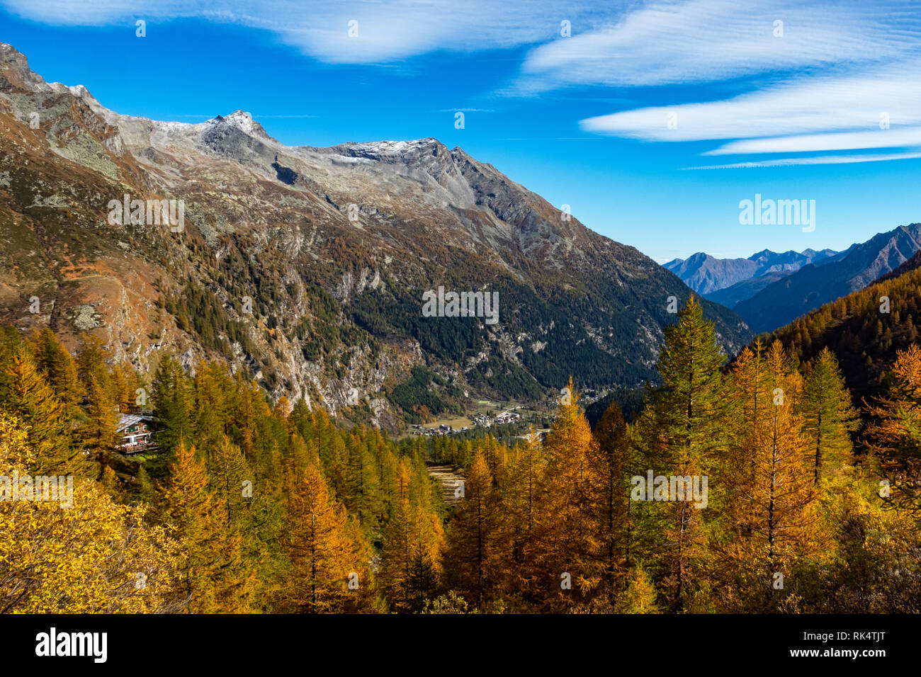 Val dossola autumn hi-res stock photography and images - Alamy