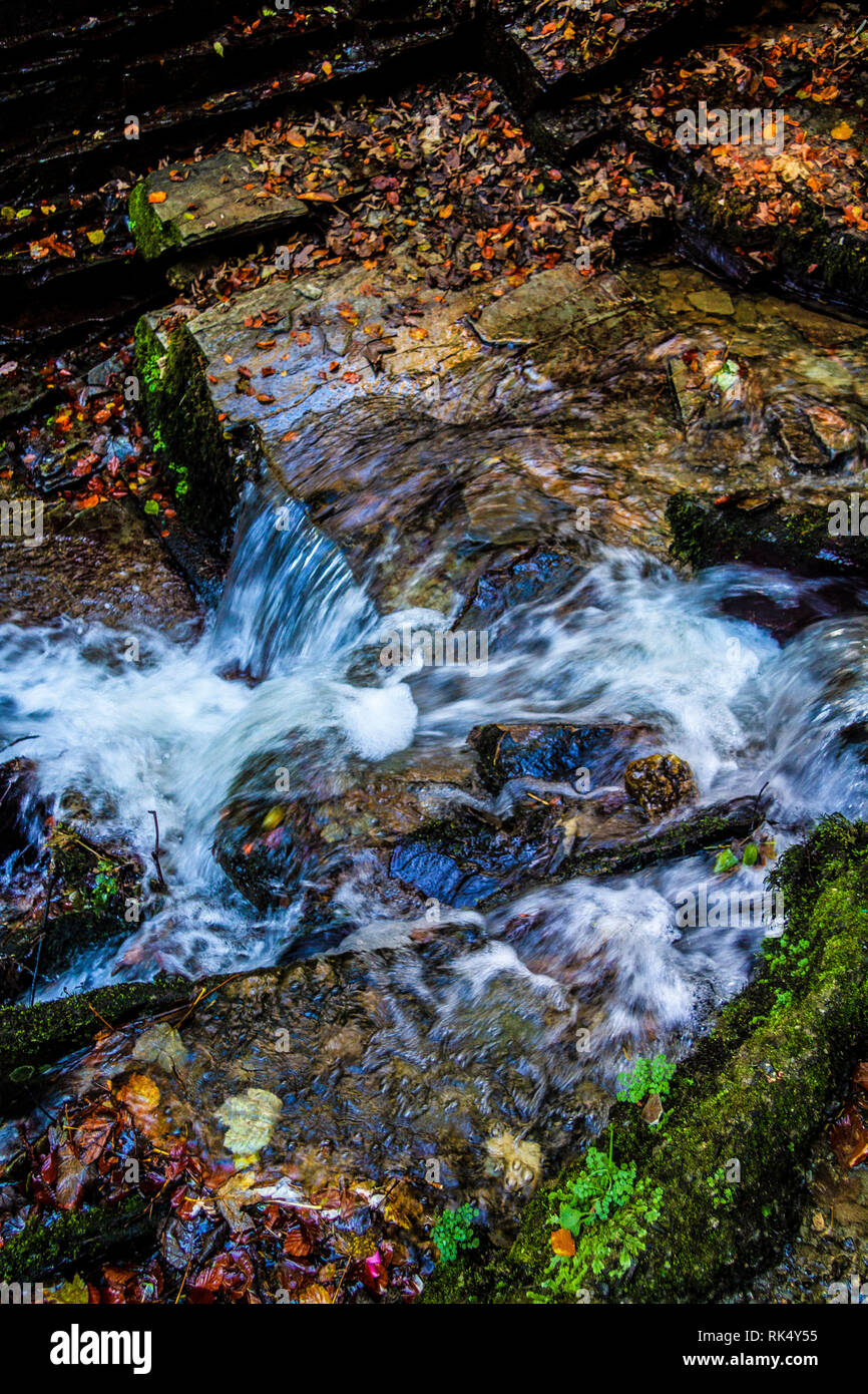 Fast running stream Stock Photo - Alamy