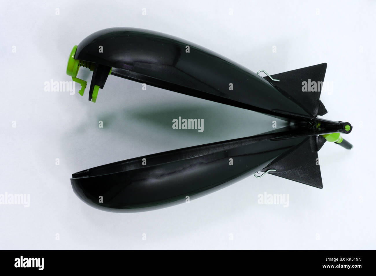 Bait rocket XL carp spirit isolated with path. Carp anglers seeking to ...