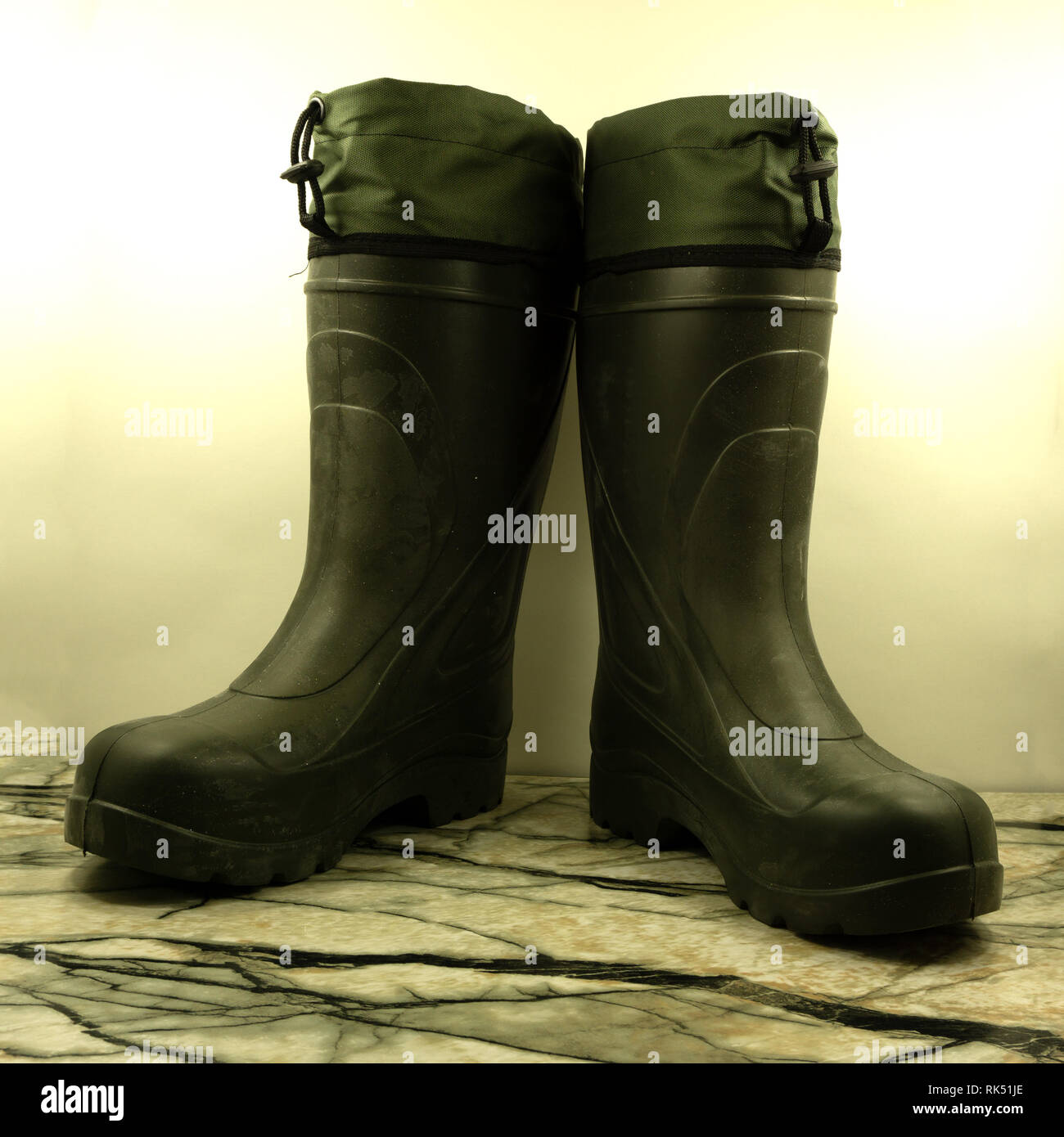 Eva green boots hi-res stock photography and images - Alamy