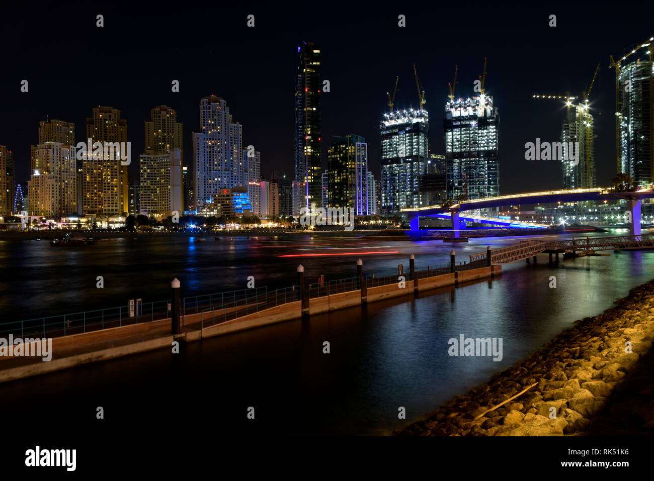 Bluewaters Island, Dubai, United Arab Emirates, February 08, 2019, The ...