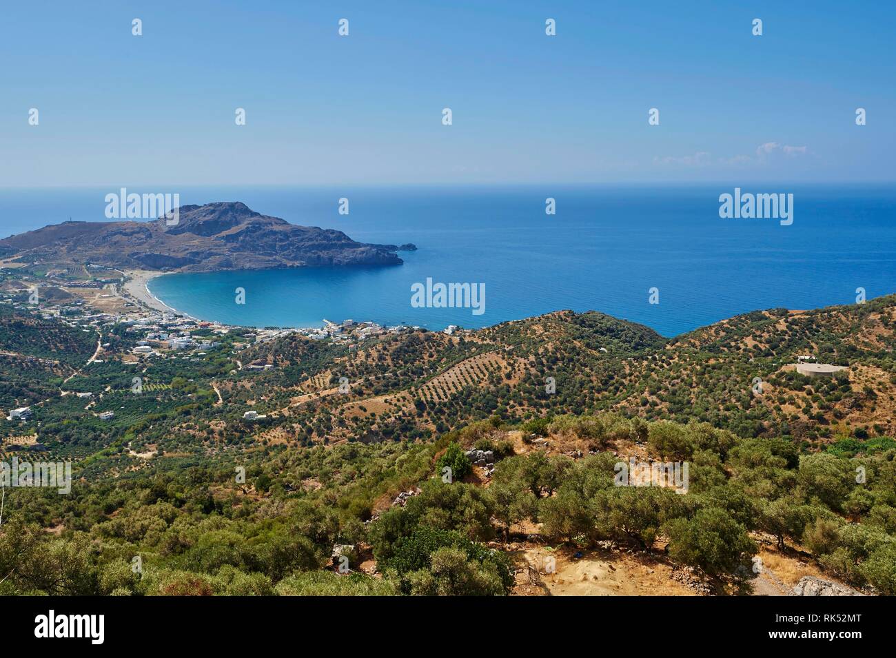 Coastline of Plakias, Crete, Greece, Europe Stock Photo - Alamy