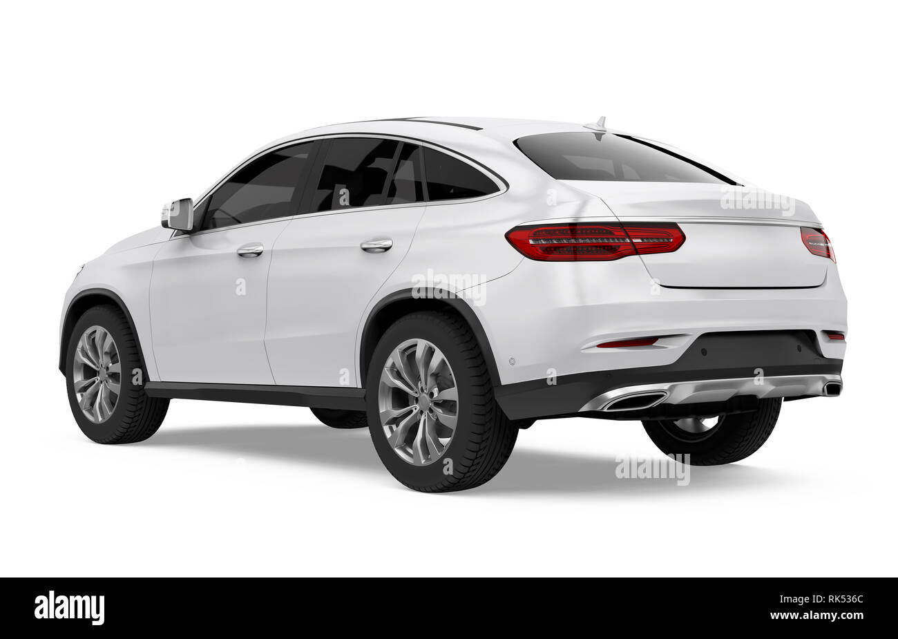 SUV Car Isolated Stock Photo - Alamy