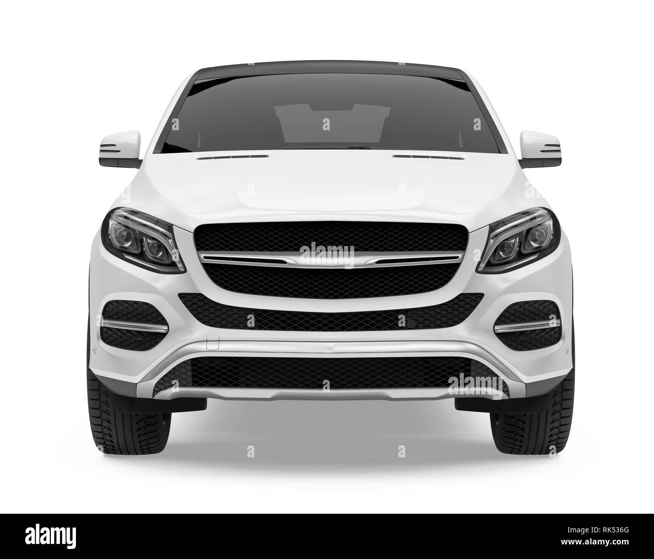 SUV Car Isolated Stock Photo - Alamy