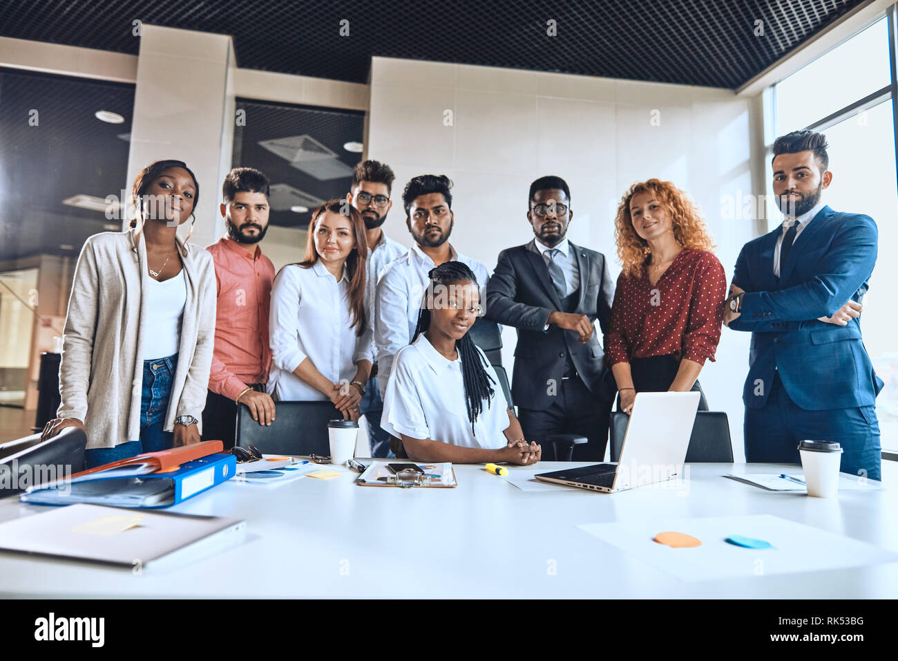 creative young people with prosperous plans Stock Photo - Alamy