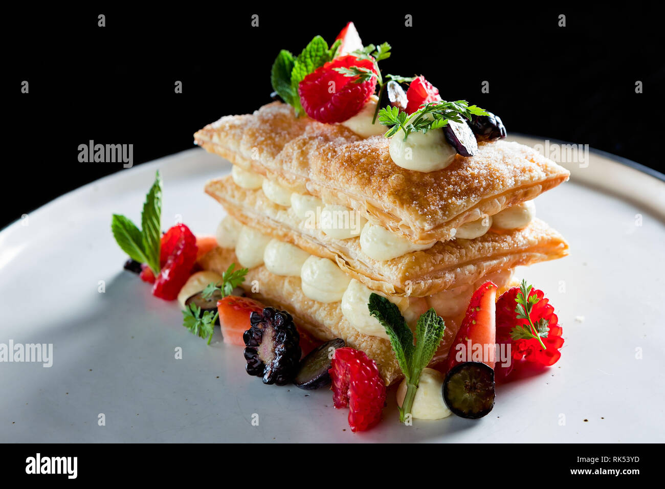 Mille feuilles hi-res stock photography and images - Alamy