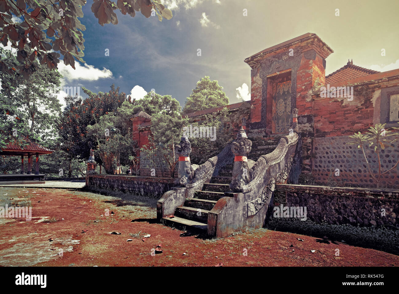 Hindu temples in Bali in Indonesia Stock Photo - Alamy