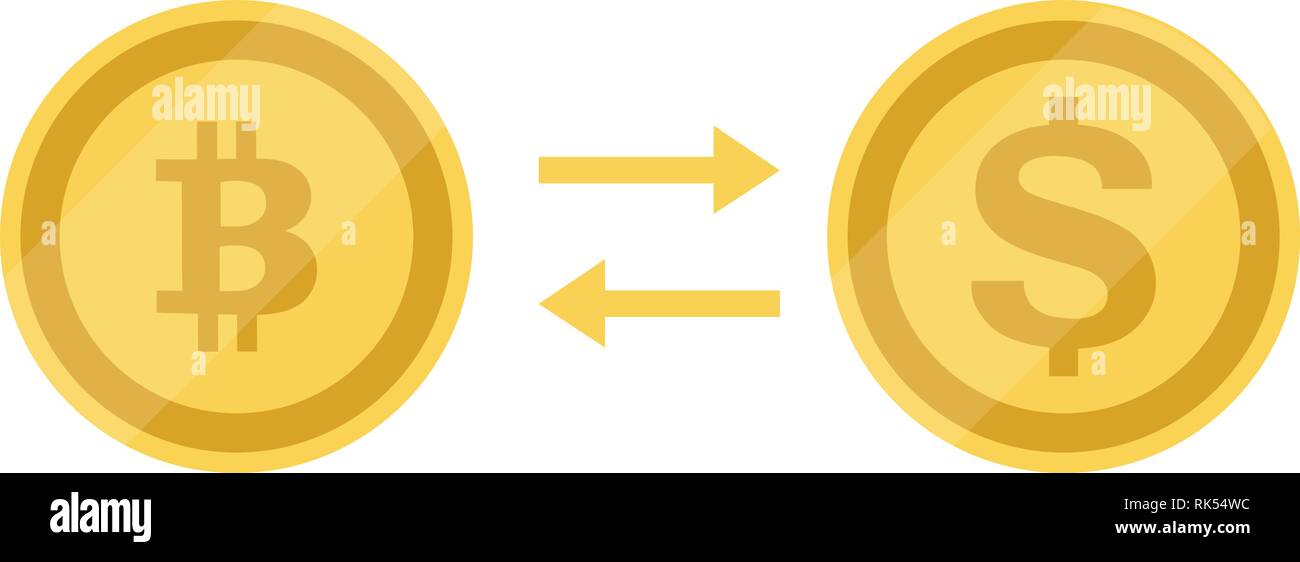 Concept digital currency exchange Stock Vector Images - Alamy