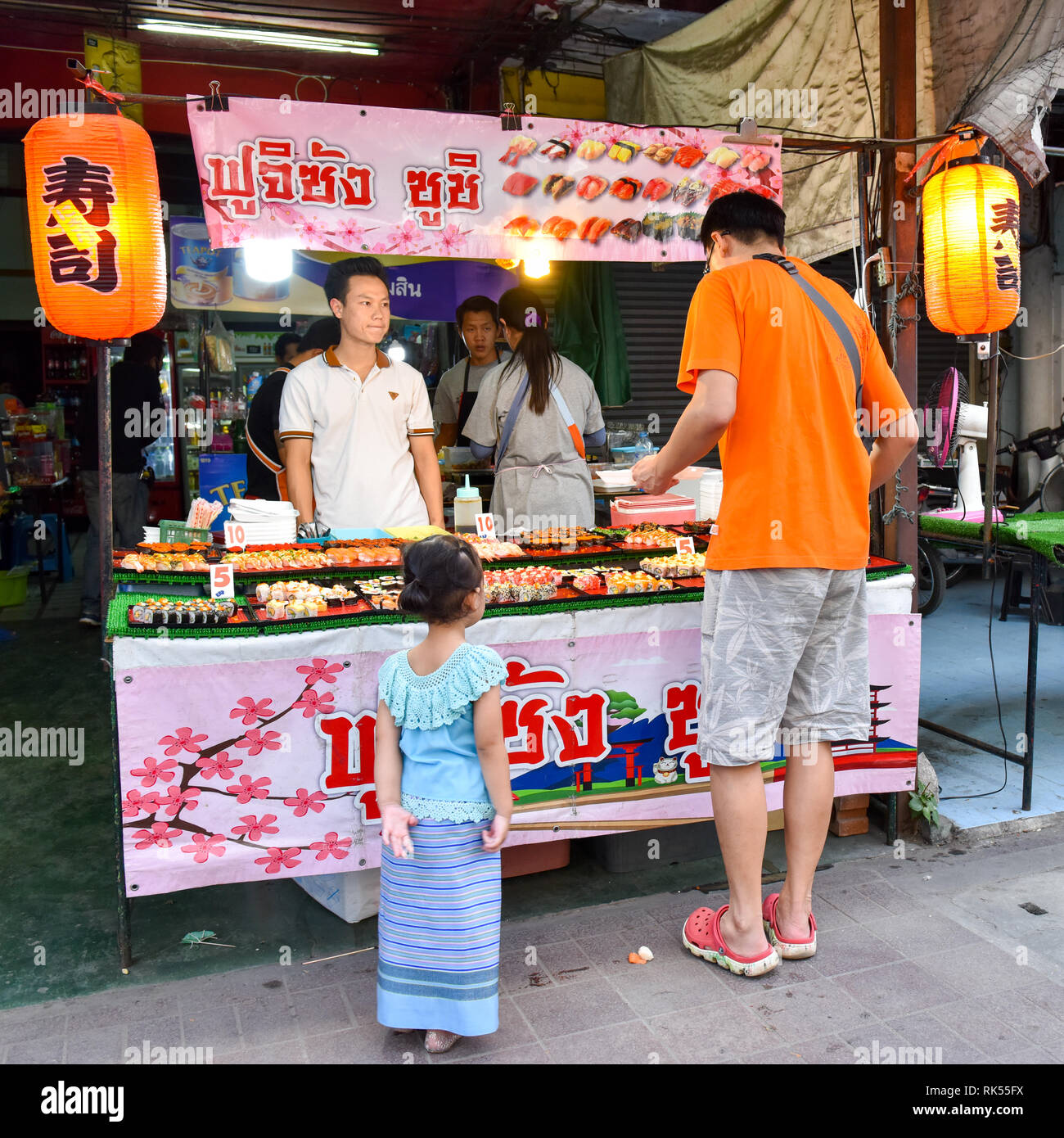 Sushi Stand High Resolution Stock Photography and Images - Alamy