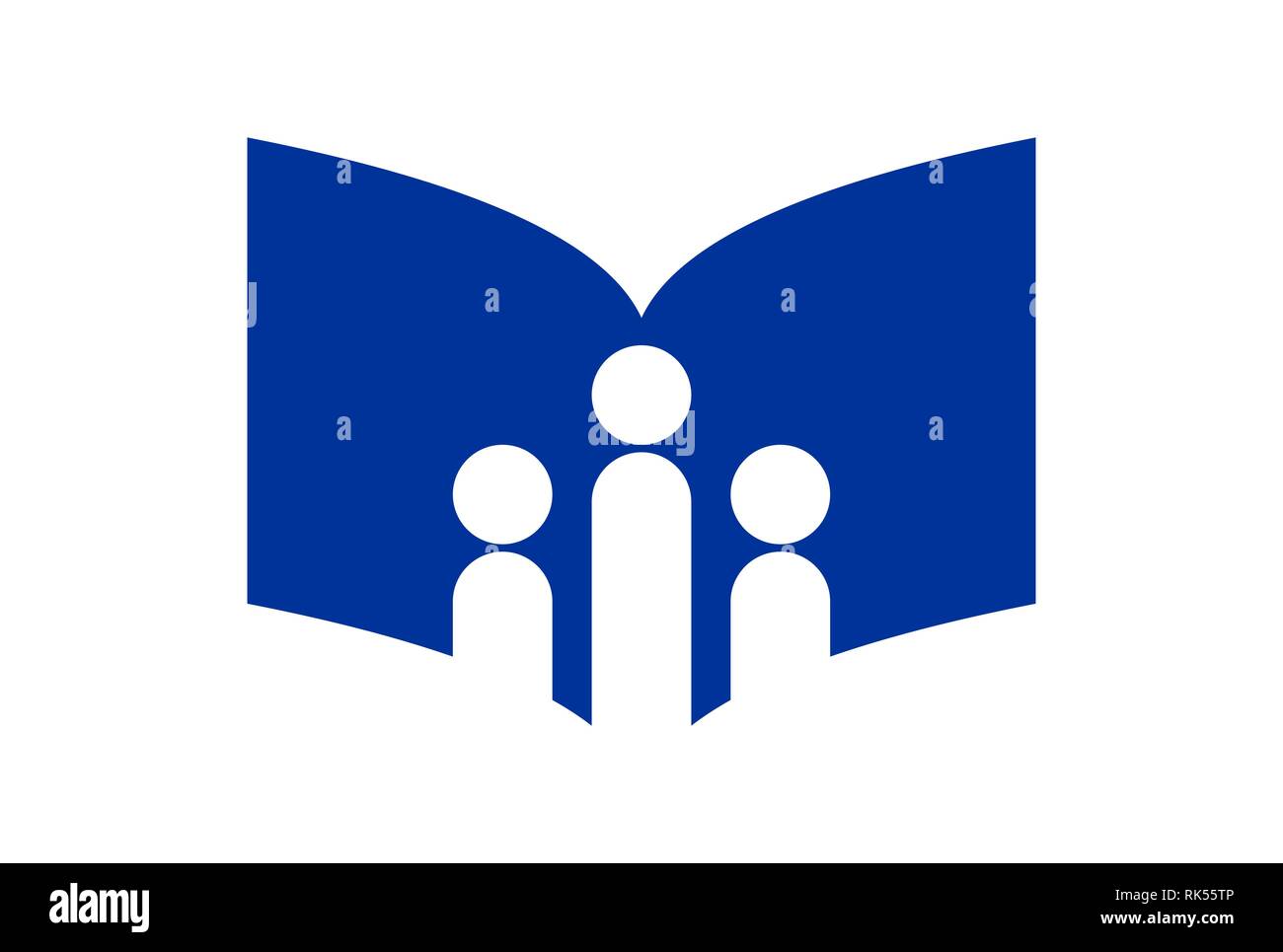 Open book child icons hi-res stock photography and images - Alamy