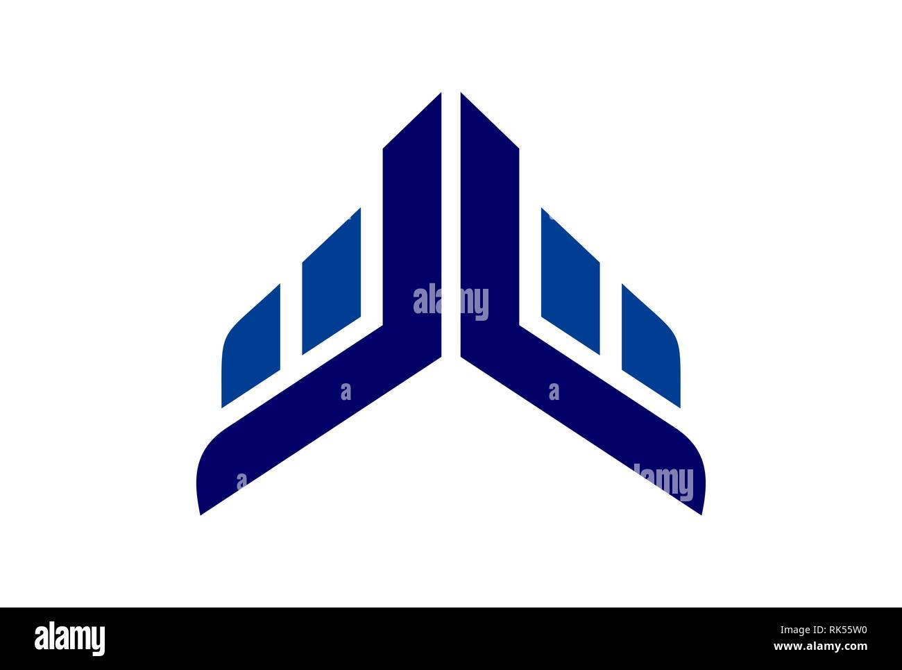 Arrow logo hi-res stock photography and images - Alamy