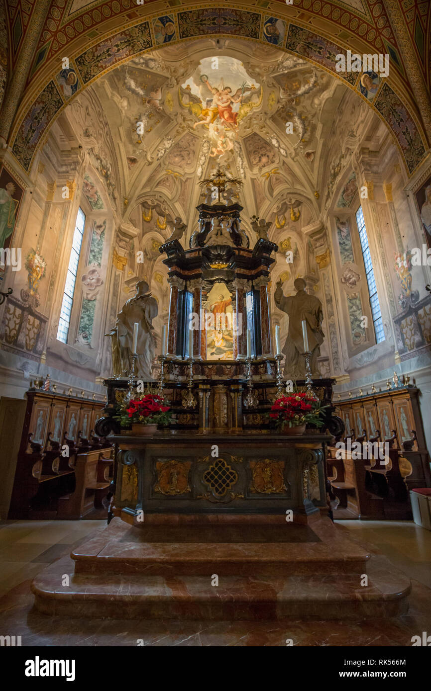 Catedral of San Lorenzo in Lugano, Switzerland Stock Photo - Alamy