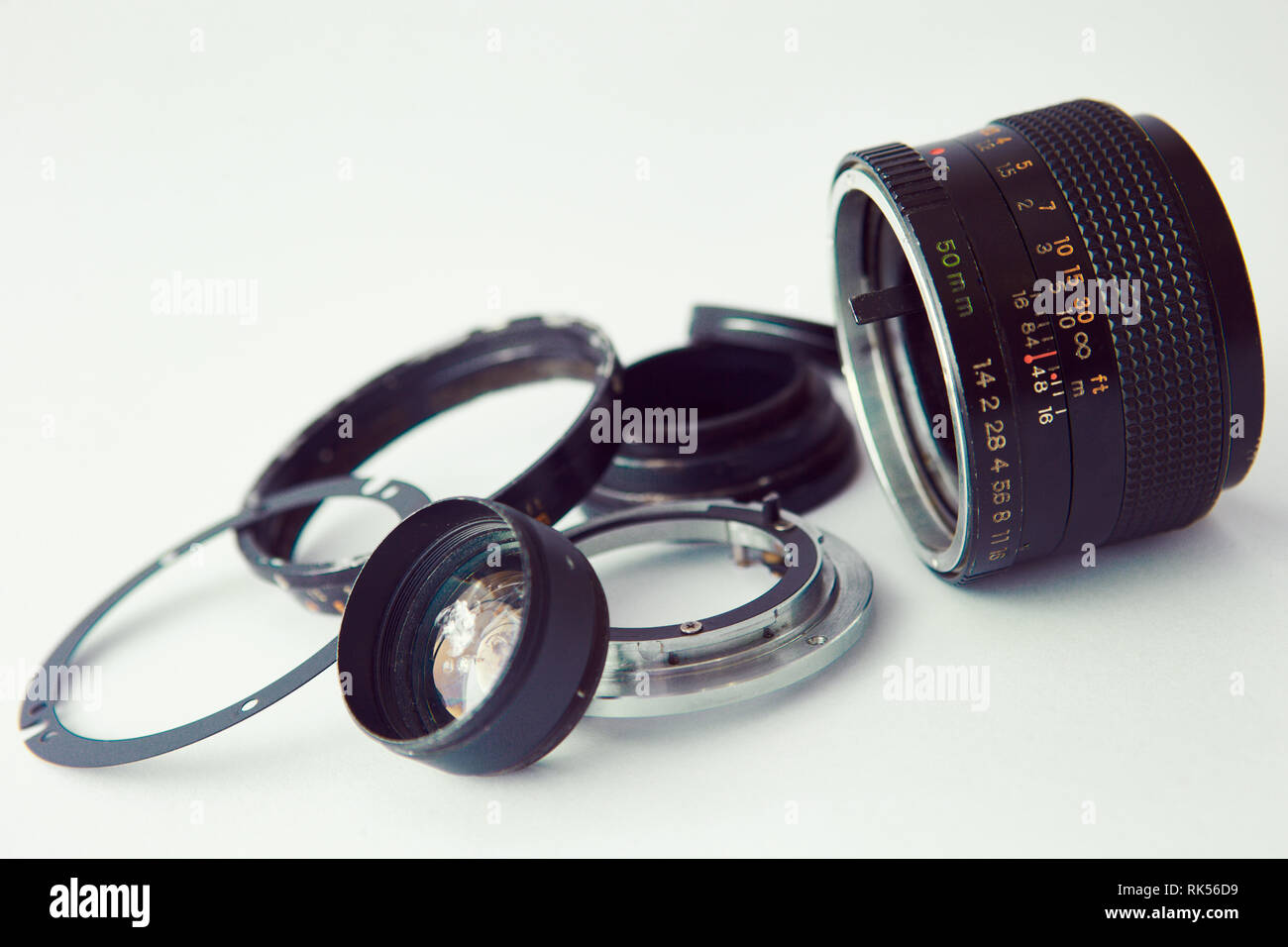 Broken camera lens hi-res stock photography and images - Alamy