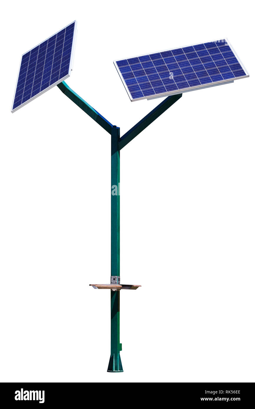 Solar battery charge smartphone Cut Out Stock Images & Pictures - Alamy