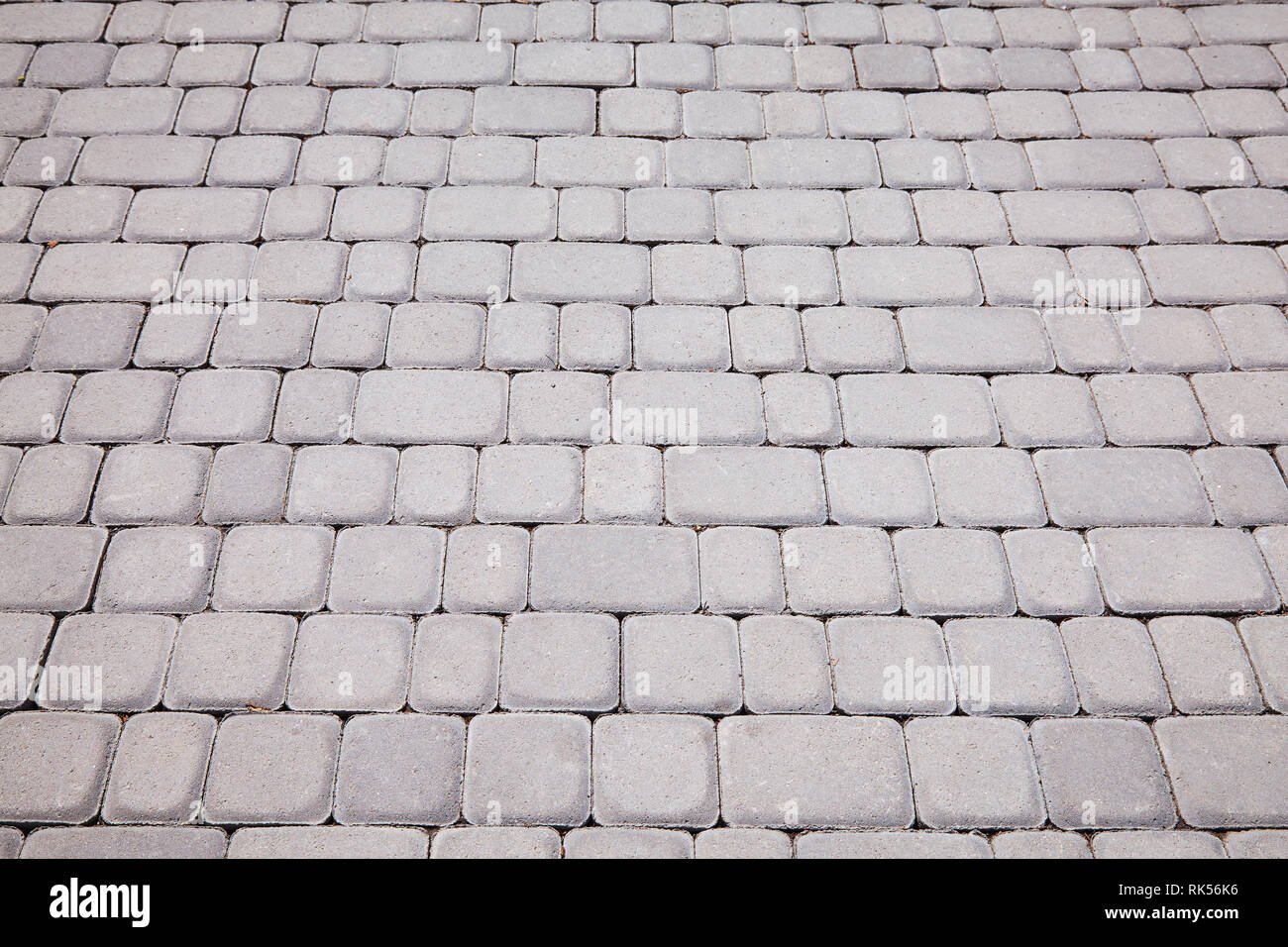 Gray pavement background. Pavement texture. Perspective View of ...