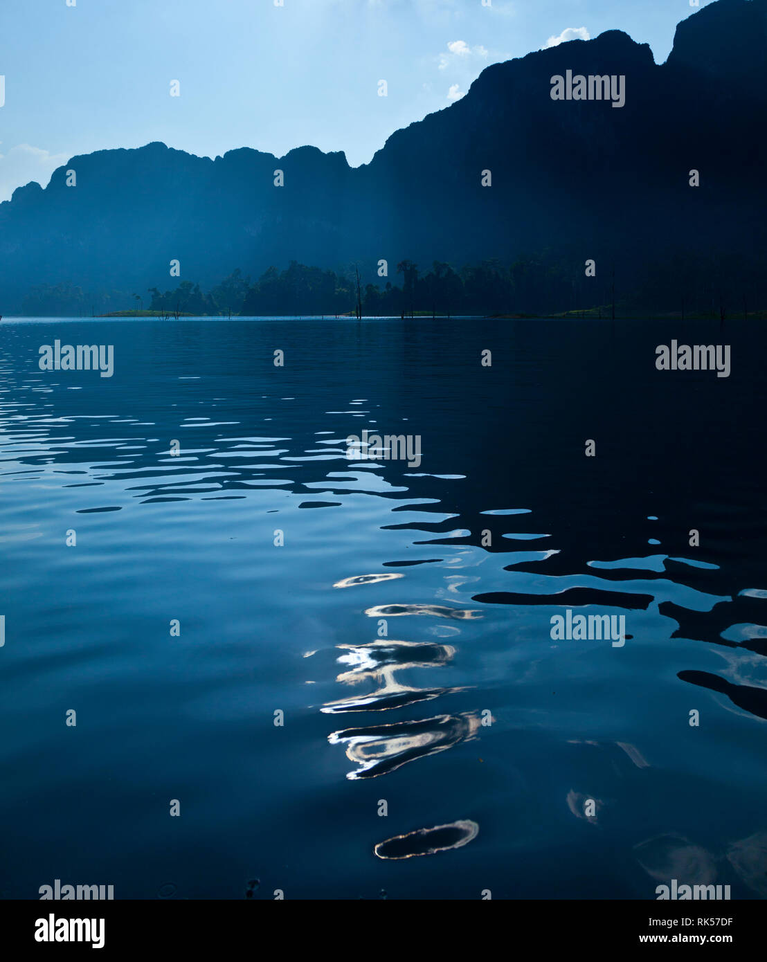 Cheow Larn Lake. Khao Sok National Park. Suratthani Province, Thailand ...