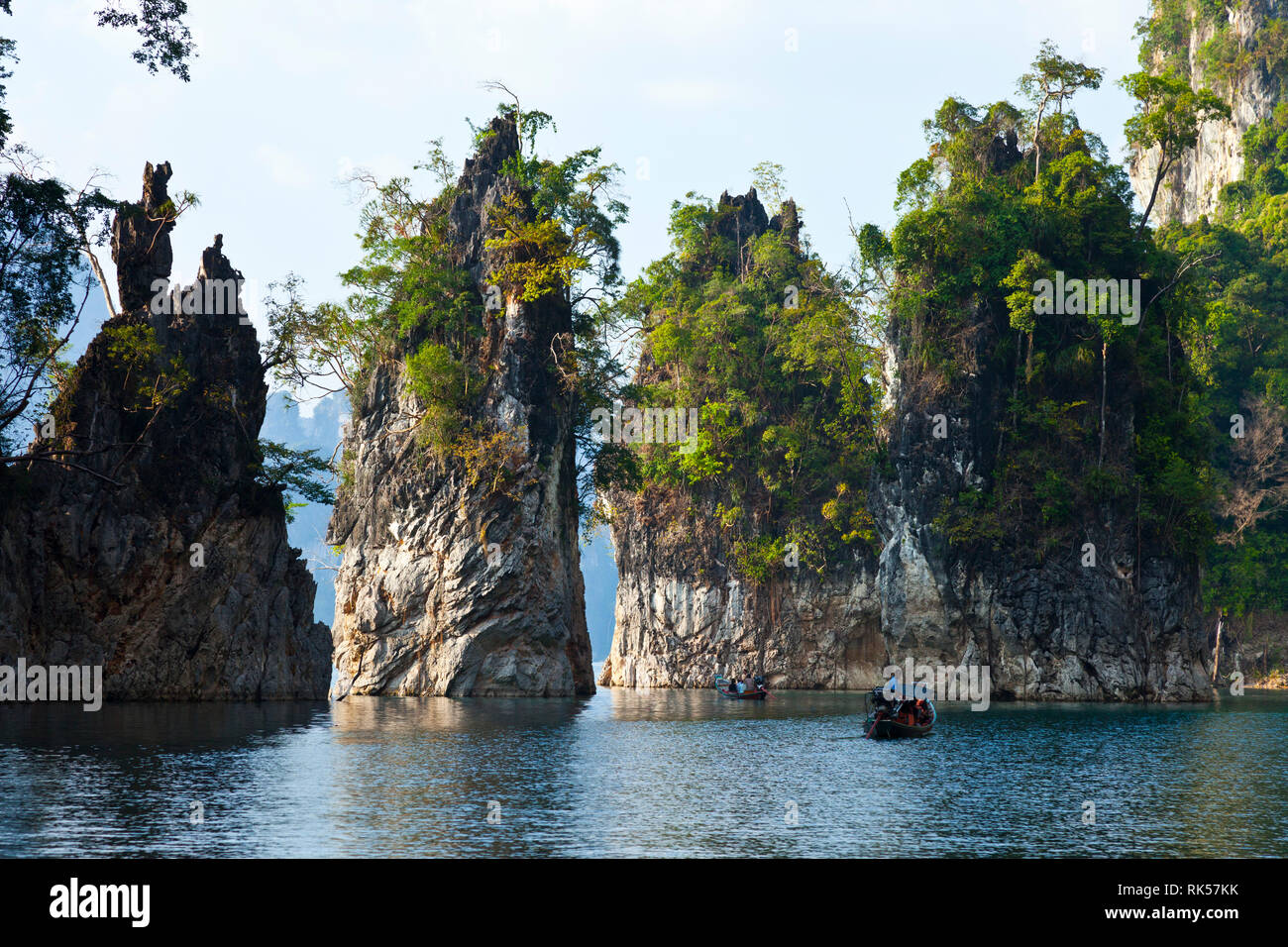 Cheow Larn Lake. Khao Sok National Park. Suratthani Province, Thailand ...