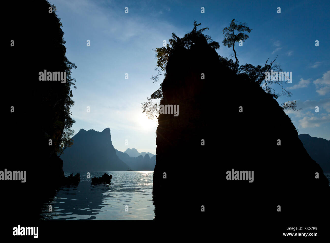 Cheow Larn Lake. Khao Sok National Park. Suratthani Province, Thailand ...