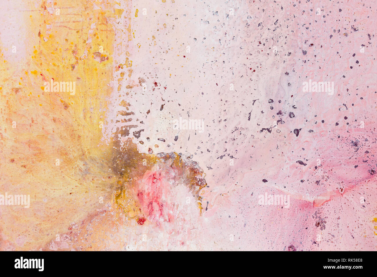 Hand made abstract painting, watercolor wash texture, artistic ...