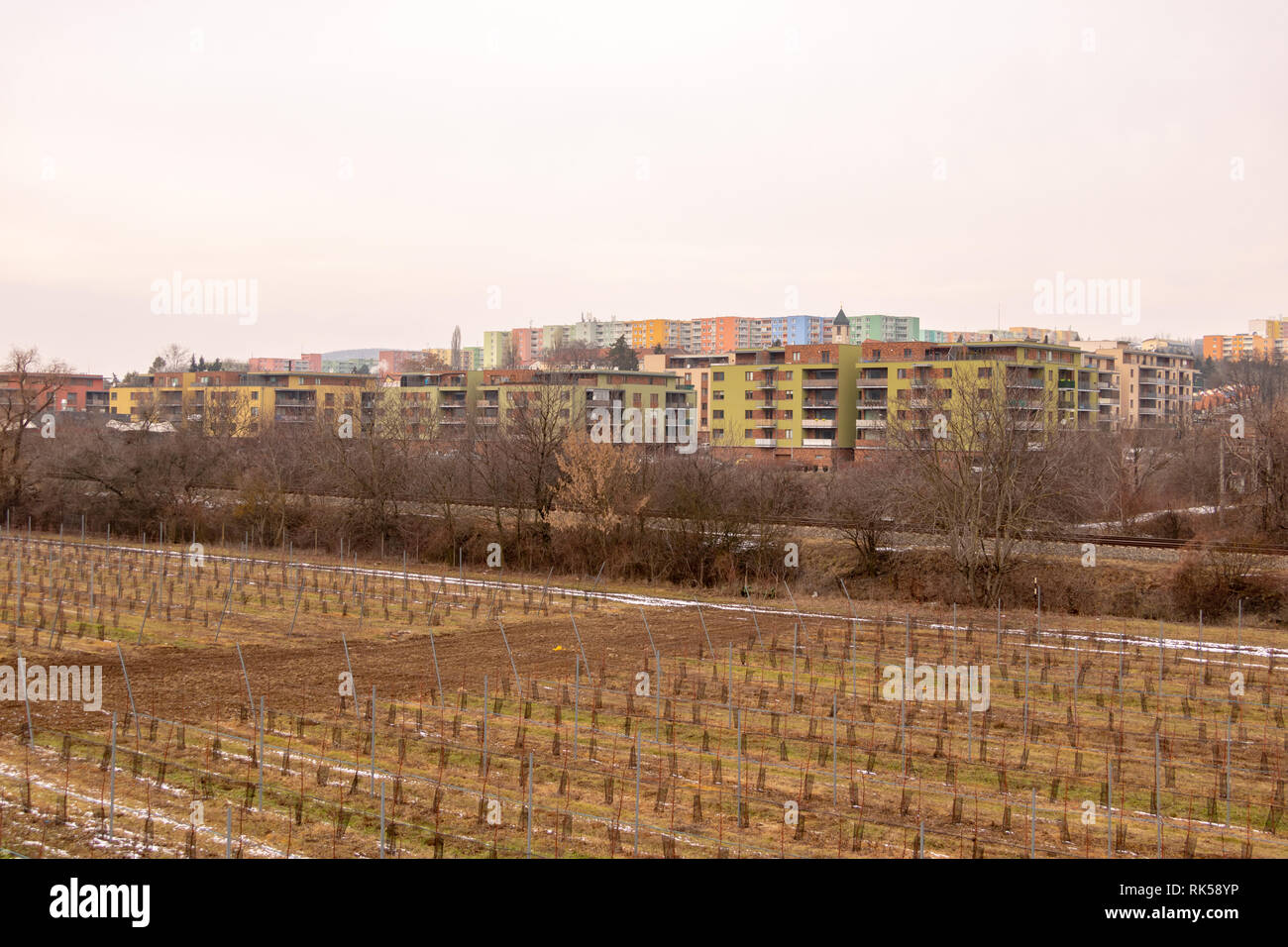 Communist socialist architecture. Architectural detail and pattern of ...