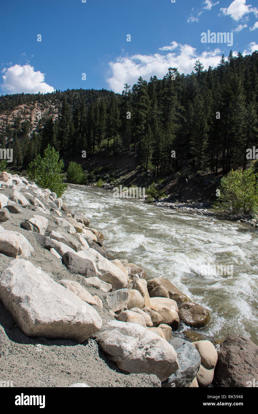 The Walker River, in Alpine County, California, near Walker / Coleville ...