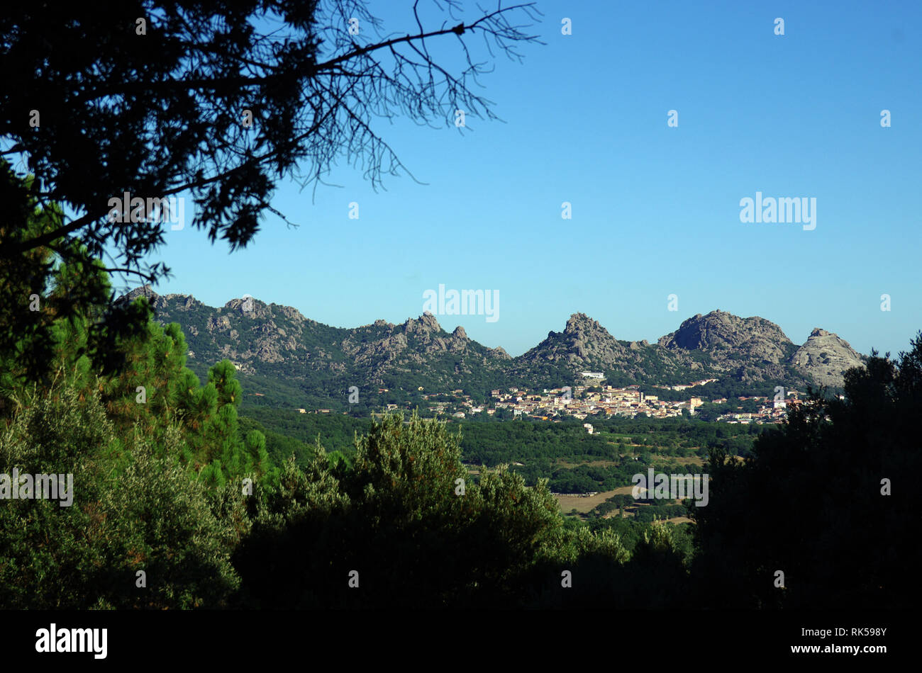 Aggius village hi-res stock photography and images - Alamy